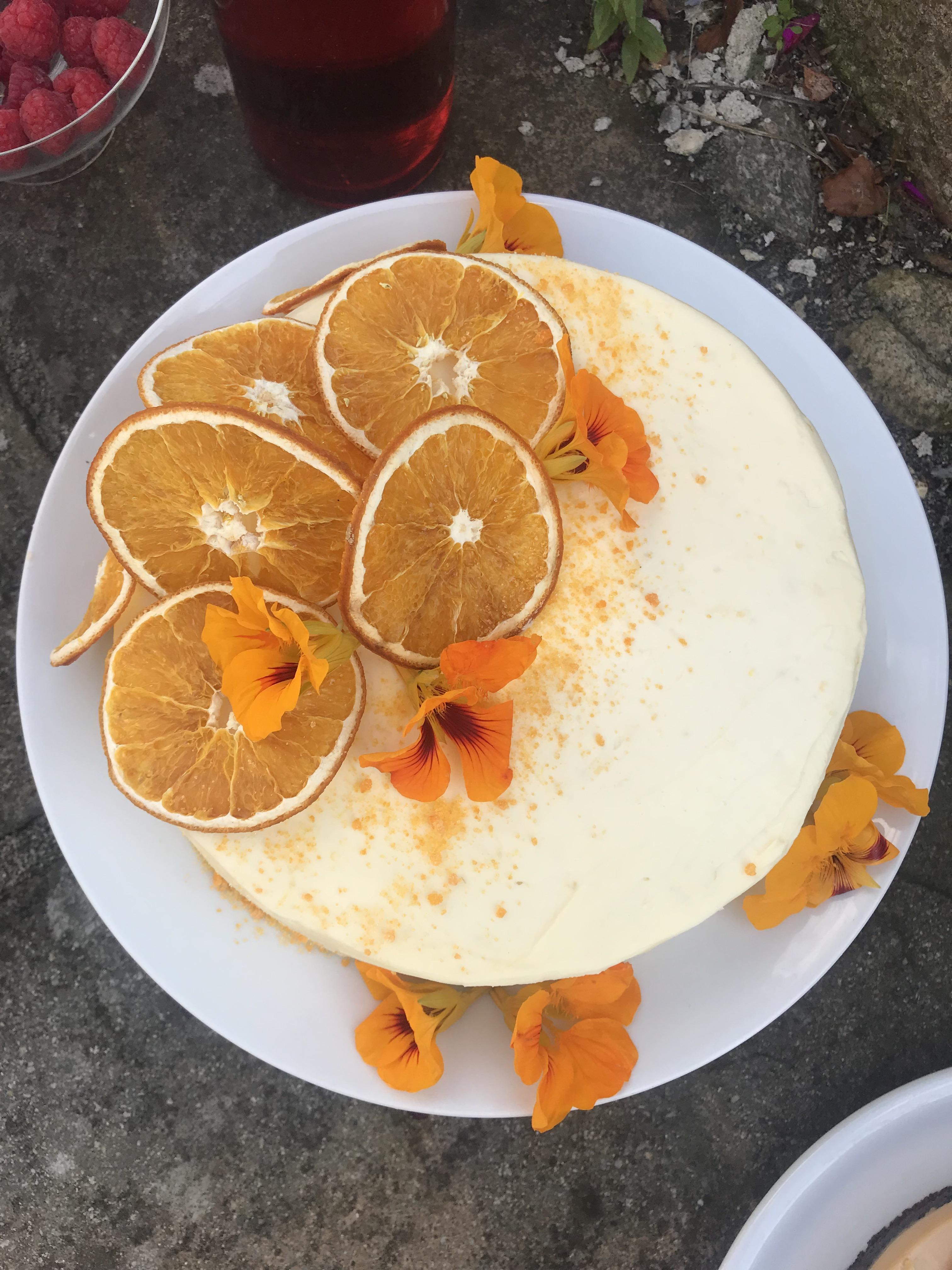 Golden hour cake - Tartdekorationer.com